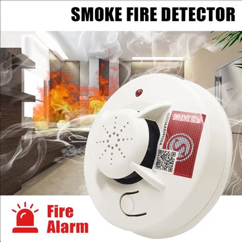 Smoke Detector Fire Alarm Indoor Security System Wireless Smoke
