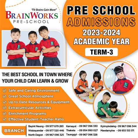 Get The Best Preschool Learning Experience At 𝐁𝐫𝐚𝐢𝐧𝐰𝐨𝐫𝐤𝐬 If You Want A