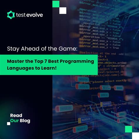 Tech Programminglanguages Test Evolve