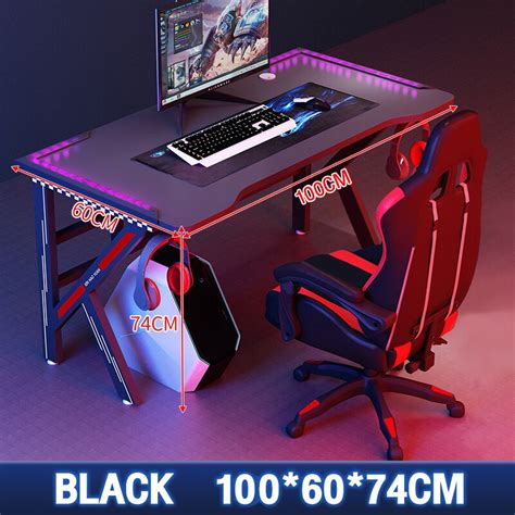 140cm High Quality Gaming Table Meja Gaming Computer Table Thicker