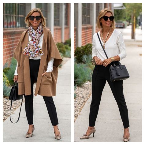 On My Blog Today A New Camel Hooded Cape Cardigan Mixed With A Fun