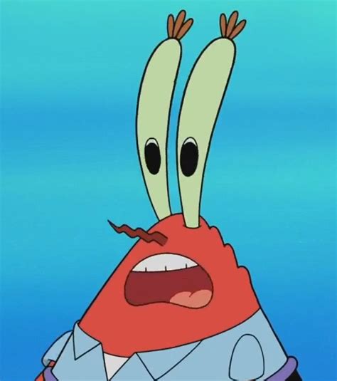 Mr Krabs Shocked Png