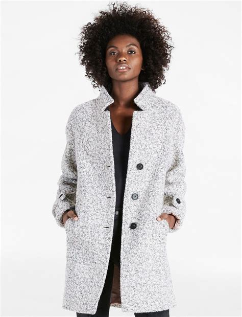 Light Grey Wool Coat Gray Wool Coat Wool Coat Colorful Coat