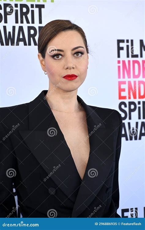 Aubrey Plaza Editorial Image Image Of Film 2023 Famous 296886935