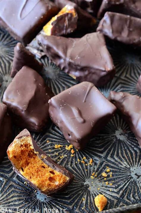 Chocolate Covered Sponge Candy An Edible Mosaic™