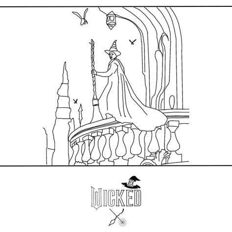 Wicked Coloring Pages Coloringlib