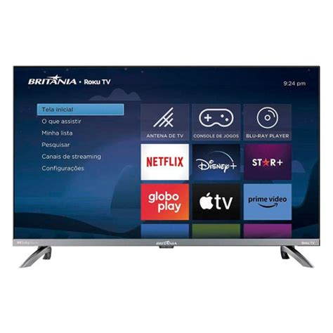 Smart Tv Britânia 32 Polegadas Hd Casas Bahia