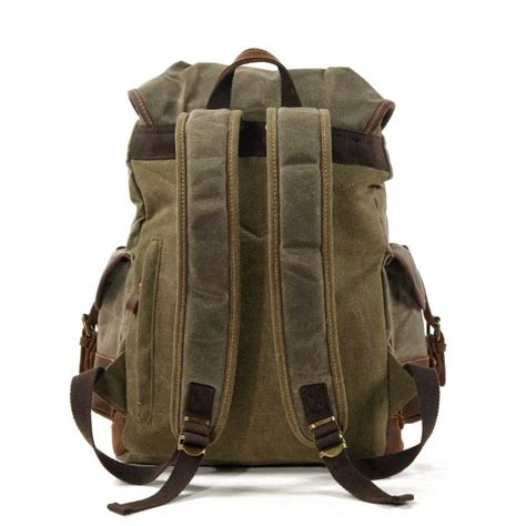 Waterproof Canvas Backpack Gentcreate