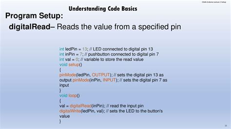 Setting Up A Basic Program With Arduino Ppt Download