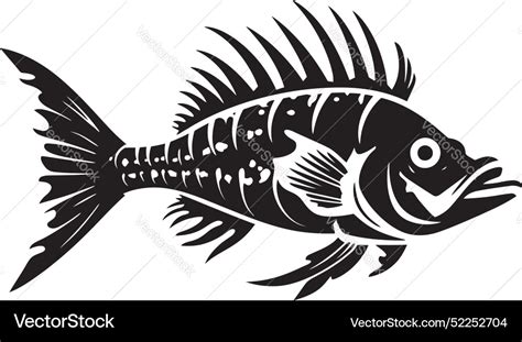 Serrated Specter Symbol Black Logo For Predator Vector Image