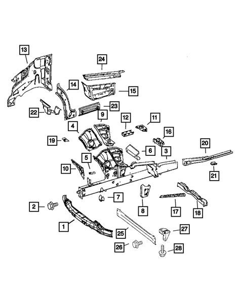 68006347aa Jack Bracket 2007 2009 Dodge World Parts Direct