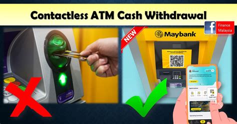 Finance Malaysia Blogspot Malaysias First Ever Contactless Atm Cash