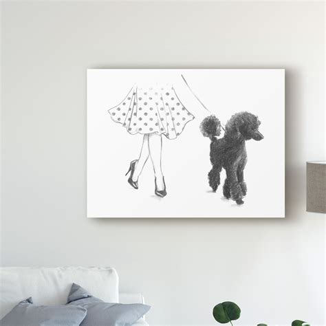 East Urban Home Perfect Companion Iii By Ethan Harper Drawing Print