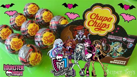 Монстр Хай Школа монстровшоколадные шары Чупа Чупсchupa Chups
