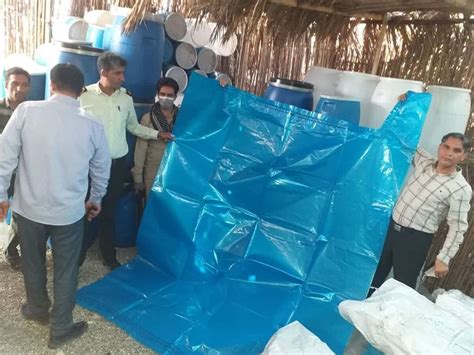 بندرعباس کشف کارگاه تولید مشک‌های ماری مخصوص قاچاق سوخت متهمان متواری شدند