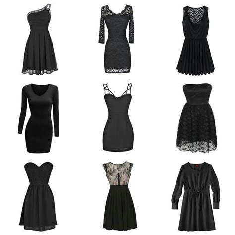 Assorted Black Dresses Black Dress Elegant Black Dress Dressy Dresses