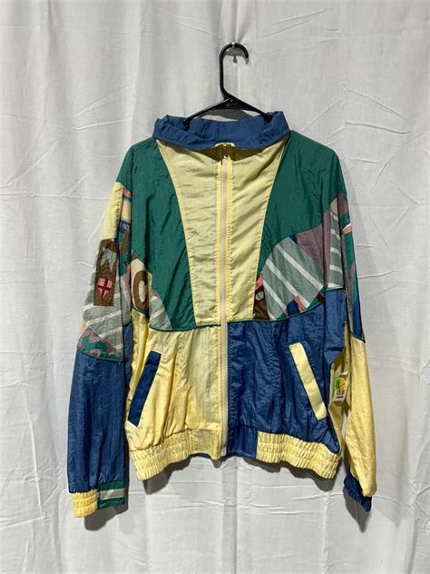 Vintage Athletic Works Windbreaker New W Tags L Ebay