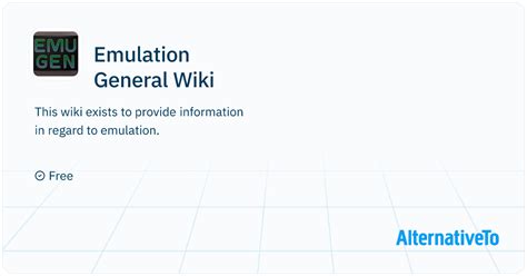 Emulation General Wiki The Wiki Dedicated To All Things Emulation