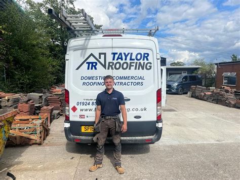 Cameron Morgan 2nd Year Apprentice Roofing Contractors Wakefield Taylor Roofing Ltd