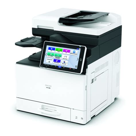 Ricoh Im C300 Service Manual Pdf Download Manualslib