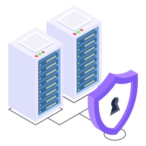 Database Security Generic Isometric Icon