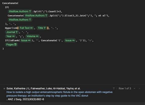 How To Keep Hyperlinks In Concatenate Function Inline With Surrounding Text Coda Maker Community