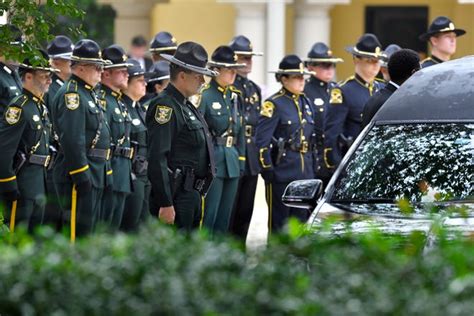 Funeral For Fallen St Johns County Sheriffs Sgt Michael Kunovich
