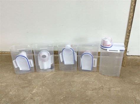 5 Measuring Containers Currie Auction Service