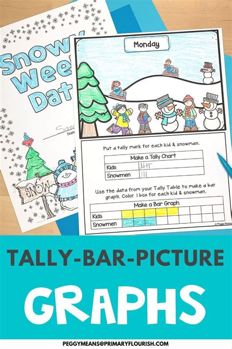 Graphs And Data Bar Graphs Picture Graphs Winter Bar Graphs