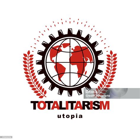 벡터 상징 지구 지구 산업 장비와 함께 포위 하 고 월계관을 사용 하 여 장식을 사용 하 여 구성 됩니다 프롤레타리아 혁명 추상적인 기호 사회주의 개념입니다 0명에 대한