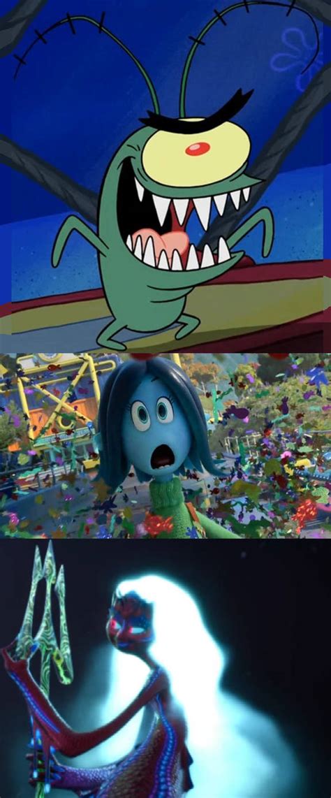 Ruby Gillman Surprises To Plankton And Nerisa By Bigbooh On Deviantart