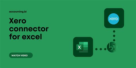 Xero Connector For Excel Sync Your Accounting Data To Your Management