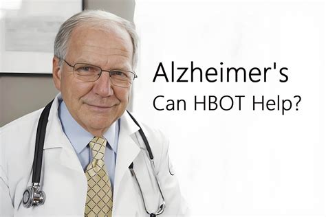 Hbot Treatment For Alzheimers Geram Health