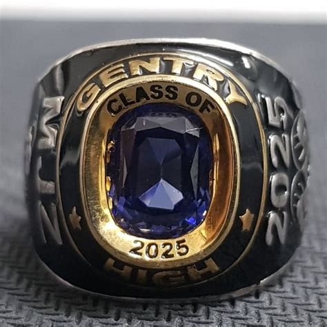 Jinaldiamond Cz Oval Gemstone Custom High School Class Ring For College
