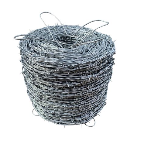 125 Gauge High Tensile Barb Wire Roll 1320 Ft 2 Point Barb Sandbaggy