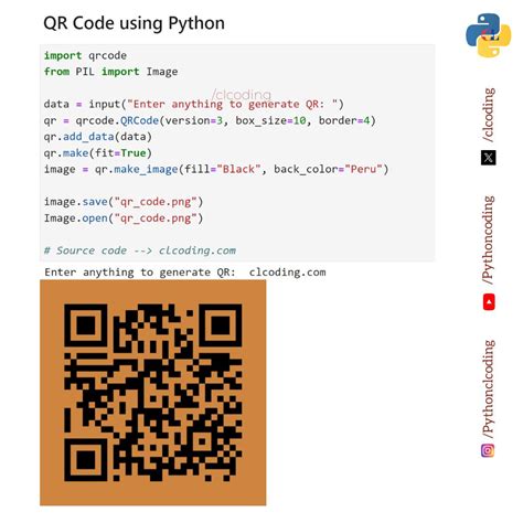 Python Qr Code Using Python Facebook