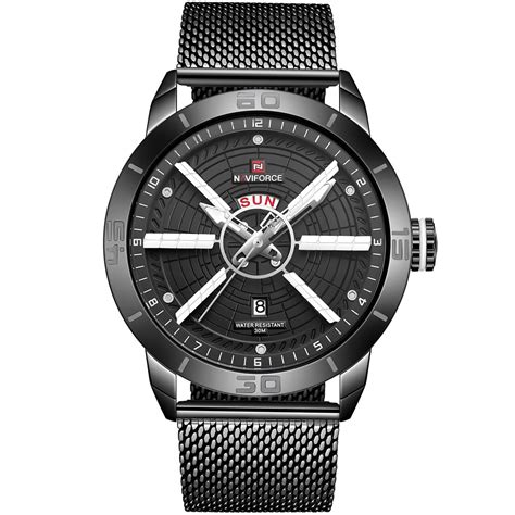 Naviforce Men's Watch NF9155 B B B | Watches Prime