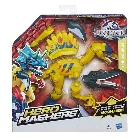 Hasbro B1197eu4 Jurassic World Hero Mashers Deluxe Dinosaur Assortment