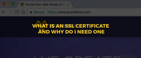 What Is An Ssl Certificate And Why Do I Need One Ssl Certificate Ssl