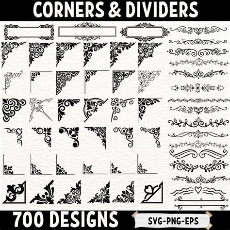Decorative Paper Borders Etsy Uk