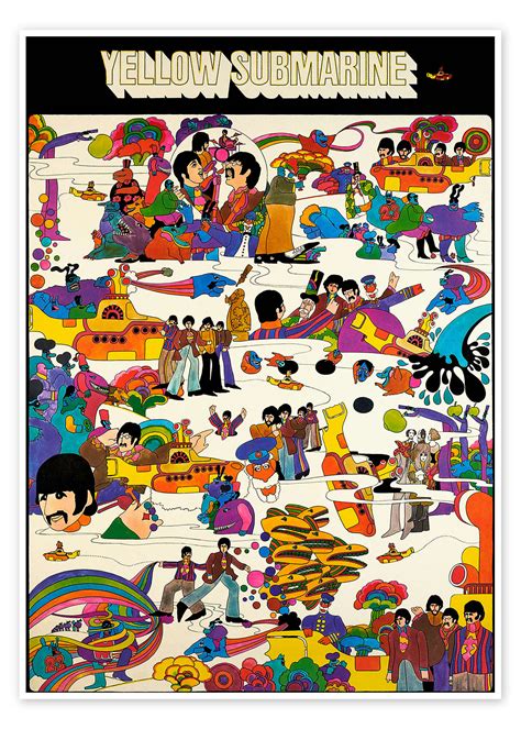 The Beatles Yellow Submarine Poster