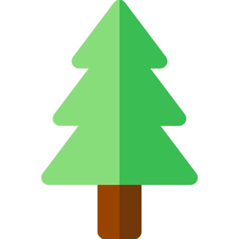 Tree Basic Rounded Flat Icon