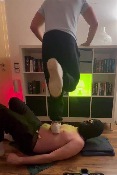 Jumping Jogging Trampling Hardcore On Slave