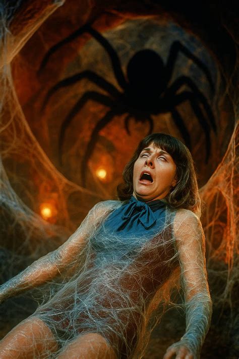 Sarah Jane Smith Paralyzed By Metebelis Spiders By Eileenleblanc On