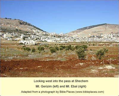 Shechem Insights From Biblical Geography • Bible Study With Randy