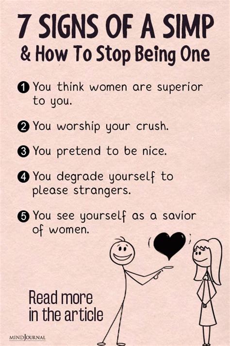 Are You A Simp 7 Signs Of A Simp And How To Stop Being One