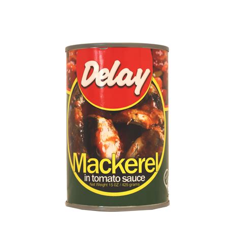 Delay Mackerel 24x15oz Asafo International
