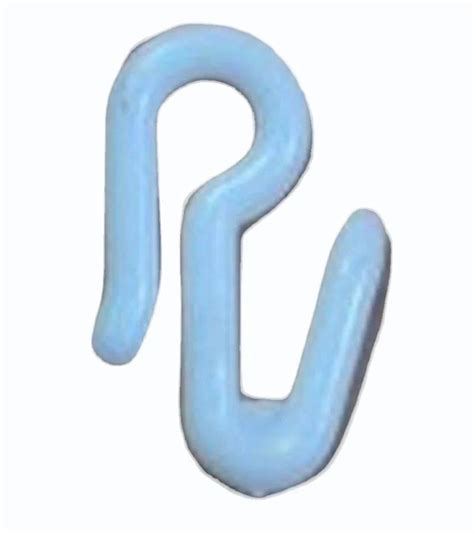White Pvc Curtain Hook S Type At Rs 1piece In Mumbai Id 2852990163173