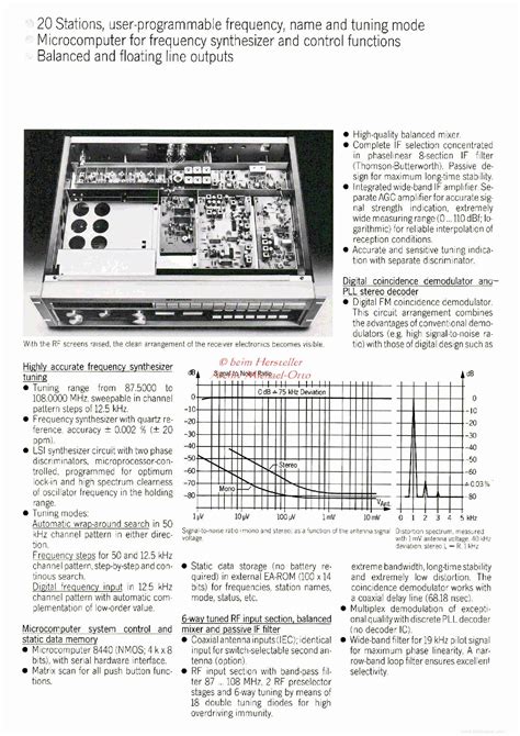 Studer A726 Prospekt