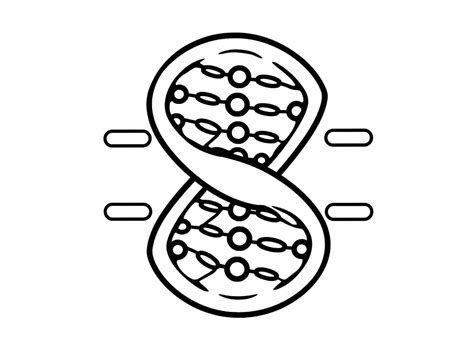 Dna Science Coloring Magic Coloring Page Dna Science Coloring Magic Coloring Page